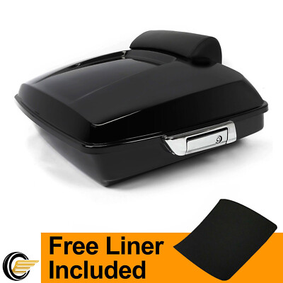 Razor Pack Trunk Backrest For Harley Touring Tour Pak Street Electra ...