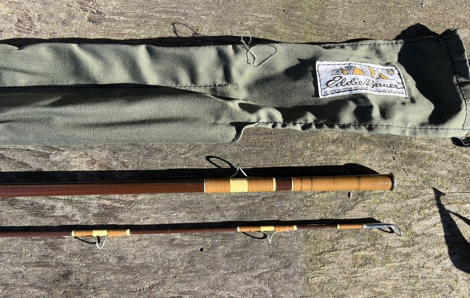 Lamiglas Eddie Bauer 9’ 9wt Fiberglass Fly Rod, Mint | eBay