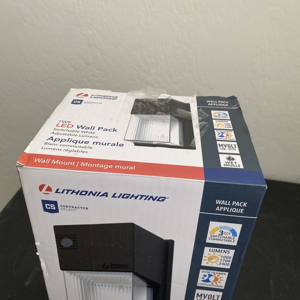 7" TWS LED Wall Pack Outdoor Light Fixture, 3-Way Selectable CCT | eBay