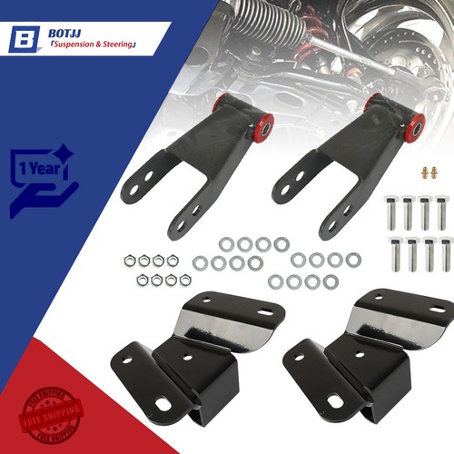 4" Drop Kit Leveling Lowering Shackles Hangers For Ford F150 F100 1973 ...