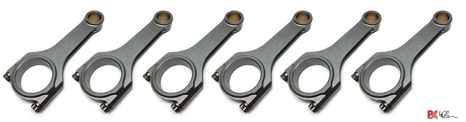 BRIAN CROWER CONNECTING RODS MITSUBISHI 3000GT 6G72 3.0L V6 PROH2K H ...
