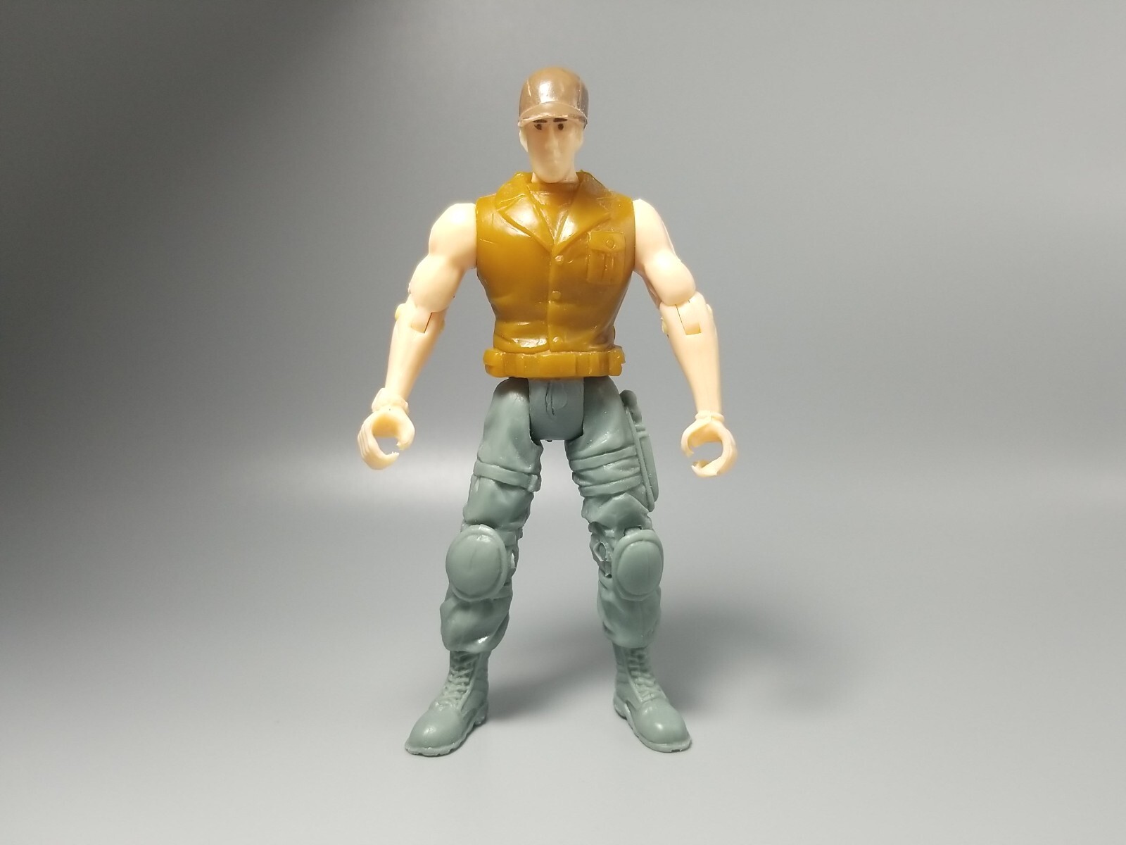 Vintage Military Sleeveless Action Figure Vest & Hat Army Lanard GI Toy ...