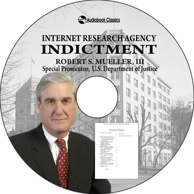 The Internet Research Agency Indictment - MP3CD Audiobook in CD sleeve ...