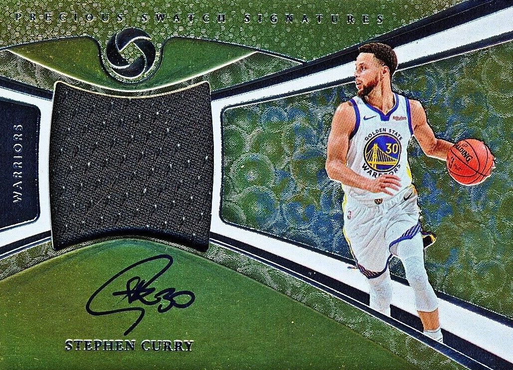 2019-20 Panini Opulence - Precious Swatch Signatures #PSS-SC Stephen ...