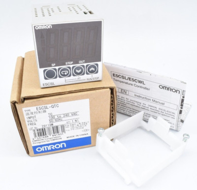 NEW Omron E5CSL-QTC Temperature Controller TC 100-240VAC 50/60HZ | eBay