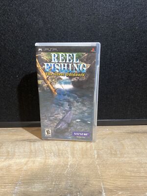 Reel Fishing: The Great Outdoors Sony PSP Game Complete CIB - M ...