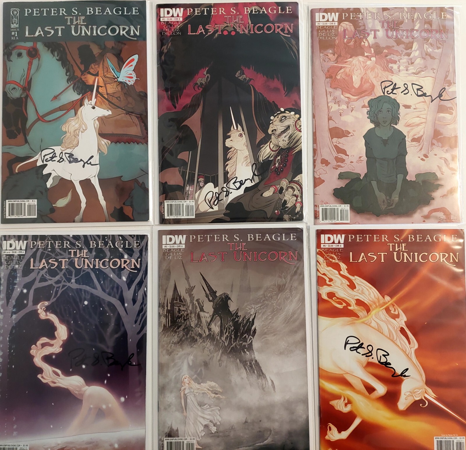The Last Unicorn Book Comic