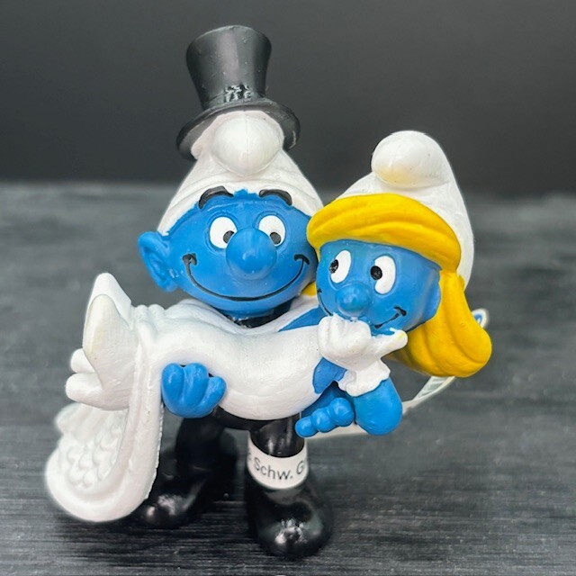 Smurf Cartoon Wedding