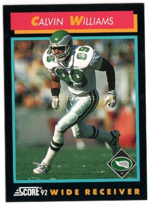 1992 Score #438 Calvin Williams Philadelphia Eagles Card | eBay