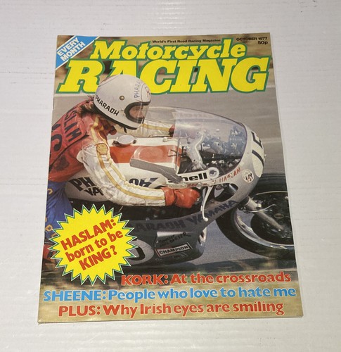 Motorcycle Racing Magazine October 1977 Vol 2 No . 2 | eBay UK