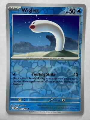 Pokémon TCG Wiglett 055/198 - Scarlet & Violet - Common Reverse Holo | eBay