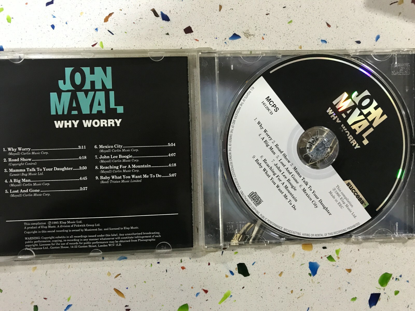 John Mayall CD Why Worry - Music Master | eBay