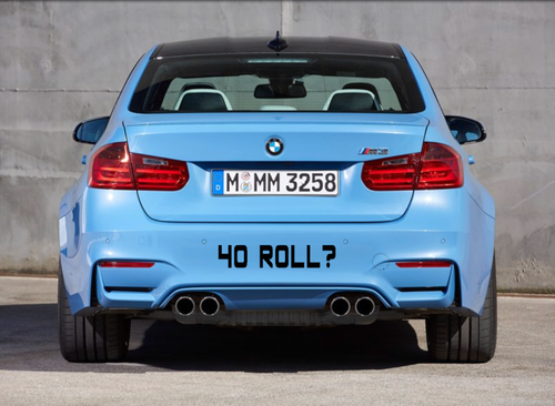 40 Roll Gapplebees Roll Race Sticker racing decal fits ford chevy honda ...