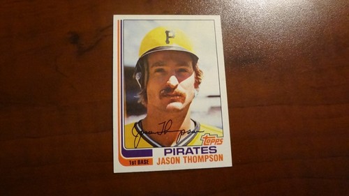 1982 TOPPS # 295 JASON THOMPSON BASEBALL CARD | eBay