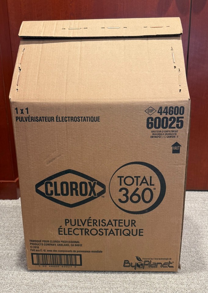 Clorox Total 360 Electrostatic Sprayer - Brand New In Unopened Box ...
