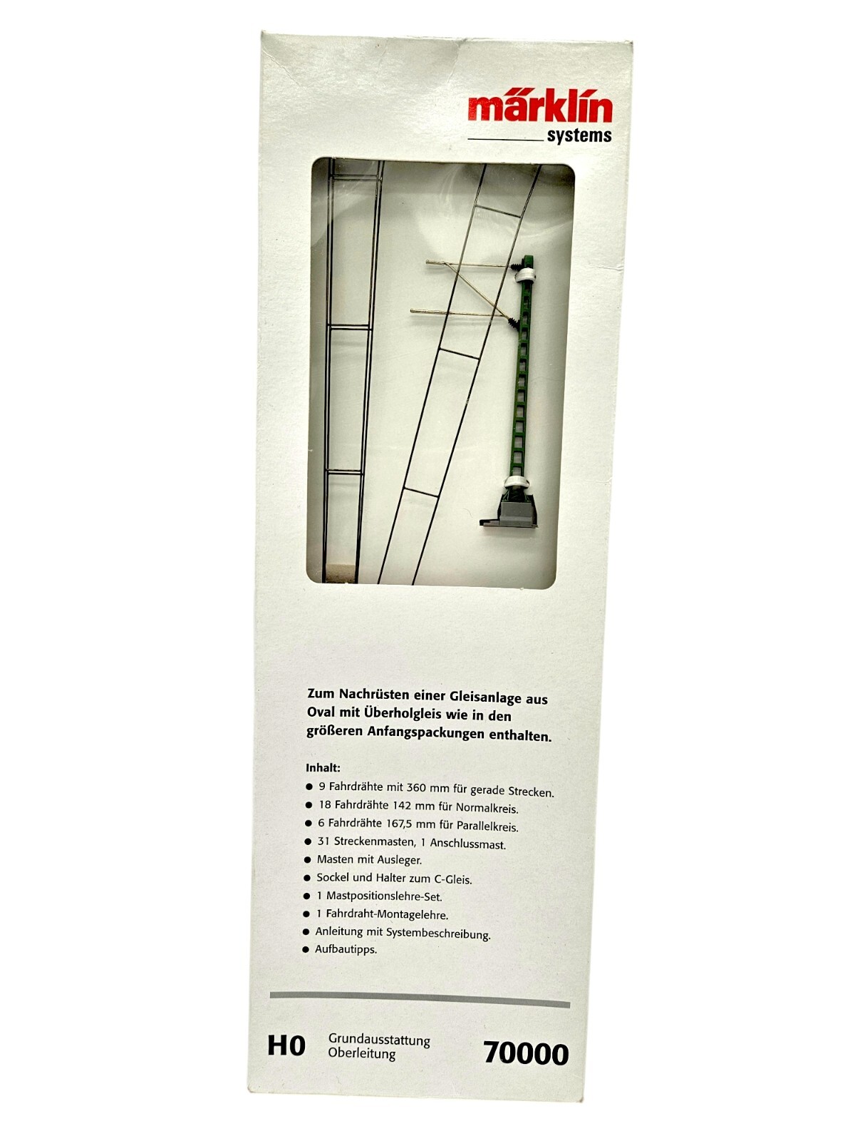 Marklin Gauge H0 - Article No. 70000 - Basic Catenary Set - 2005 - NEW