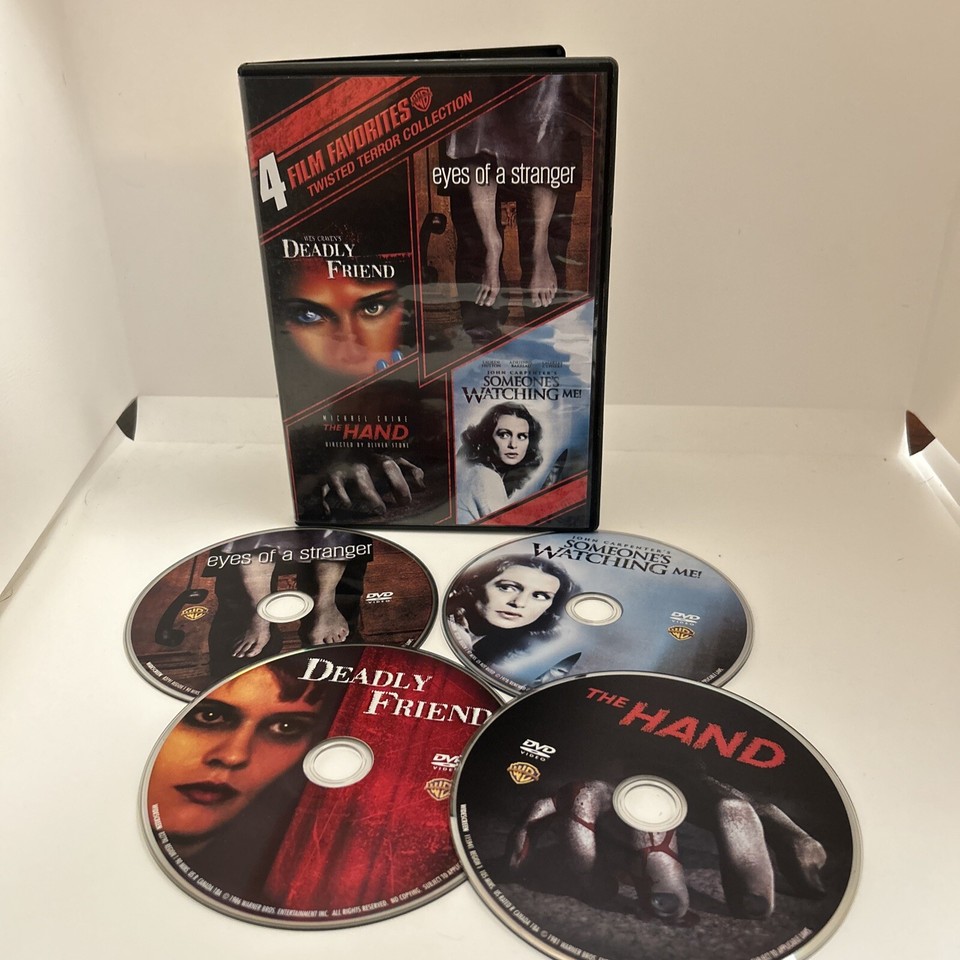 Twisted Terror Collection: 4 Film Favorites (DVD, 2012, 4-Disc Set ...