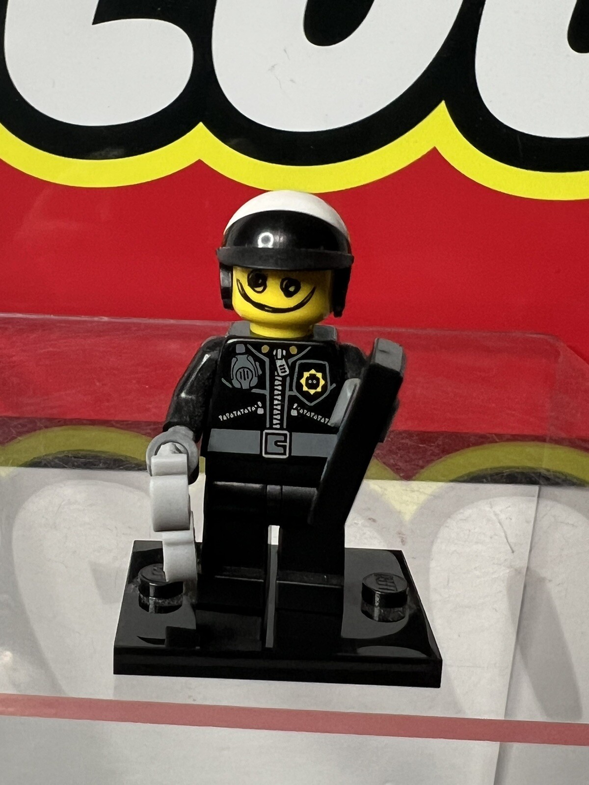 LEGO Scribble Face Bad Cop minifigure 71004 CMF LEGO Movie Series 1 ...