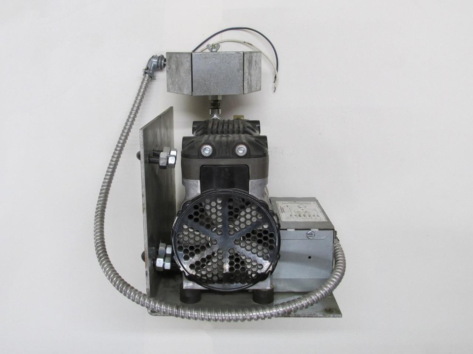 Dual Piston Gast Air Compressor Kit for Clean Burn, Lanair Waste Oil ...
