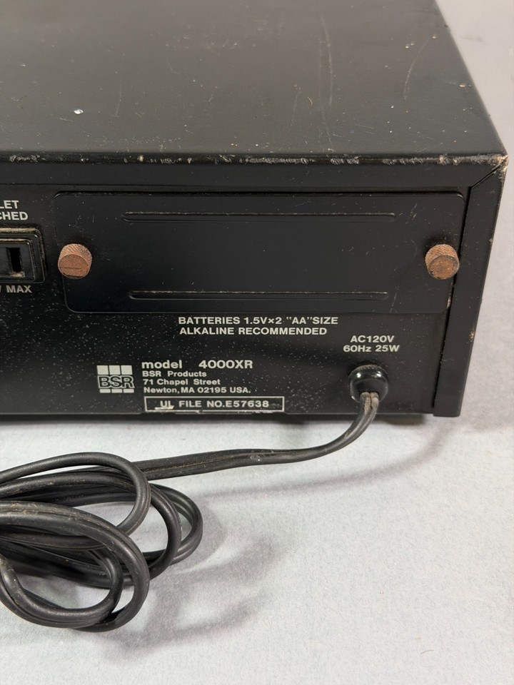 Parts Only BSR 4000XR Memory Frequency Equalizer / Real Time Spectrum ...