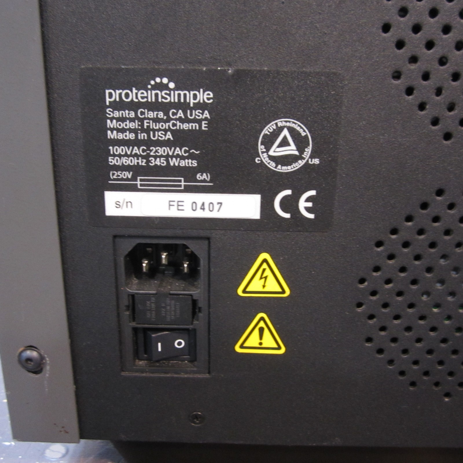 ProteinSimple FluorChem E Western Blot Imaging System Machine - Tested ...