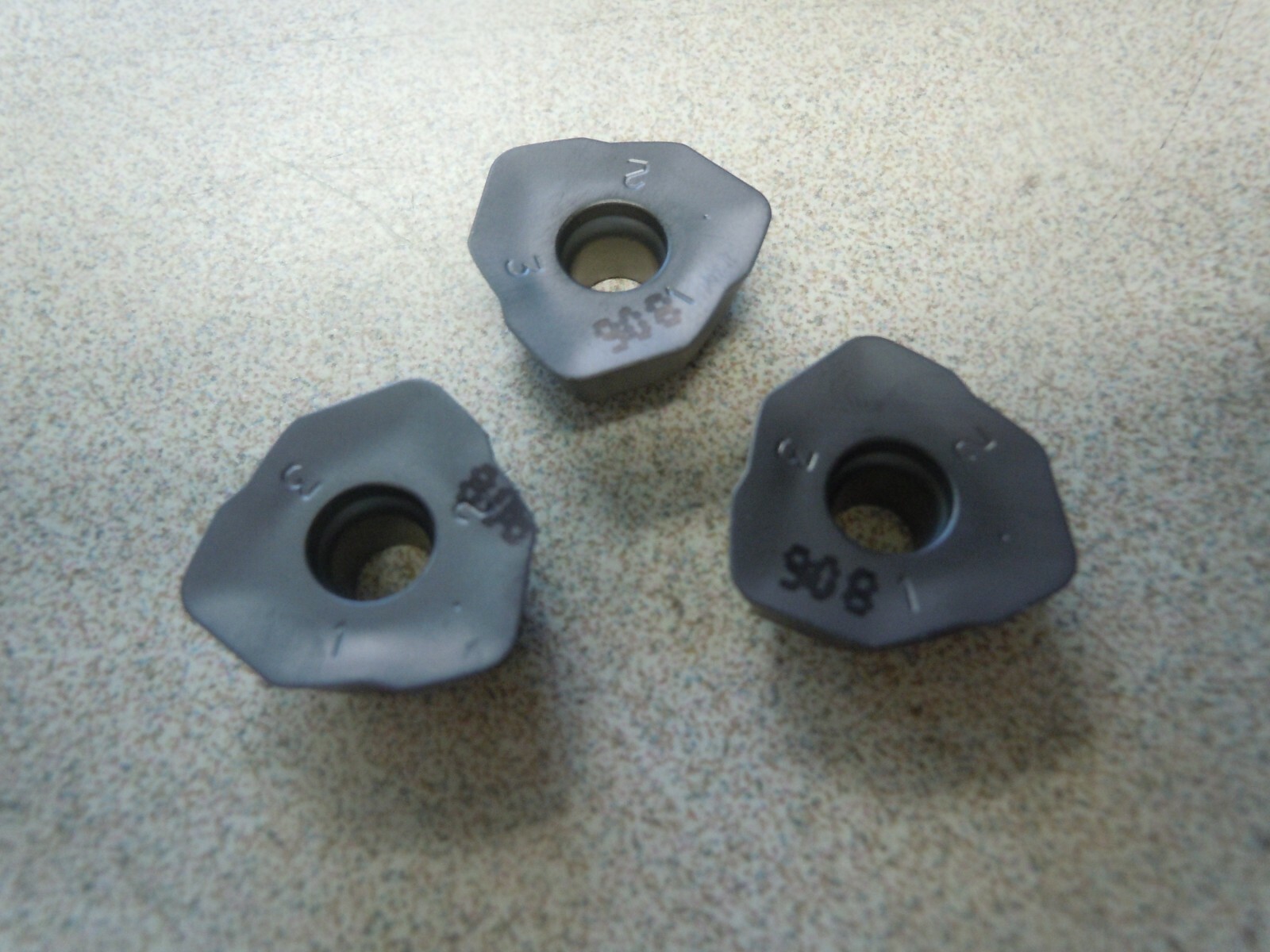 ISCAR FF WOMT09T320 CS Grade IC908 Carbide Milling Inserts. LOT OF 3 | eBay