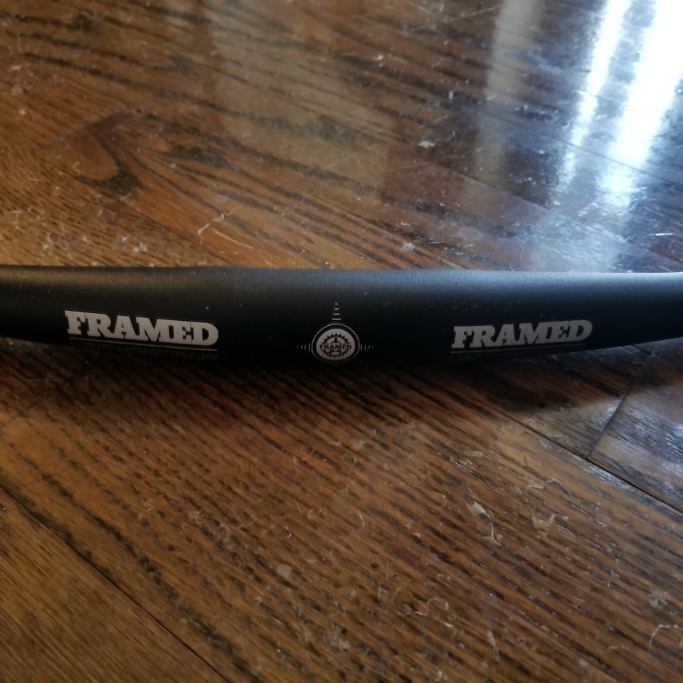 Framed 8 Degree Sweep Bike Handlebars 710mm | eBay