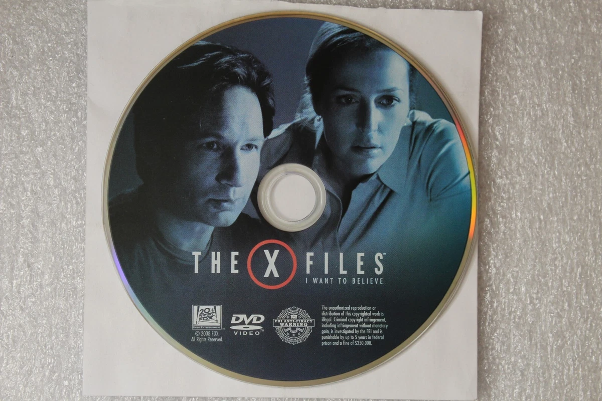 X Files I Want To Believe Dvd