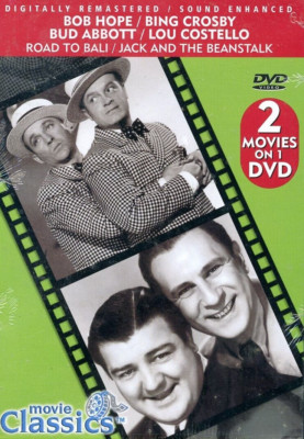 NEW Road to Bali & Jack and The Beanstalk DVD MOVIE SET Abbott ...