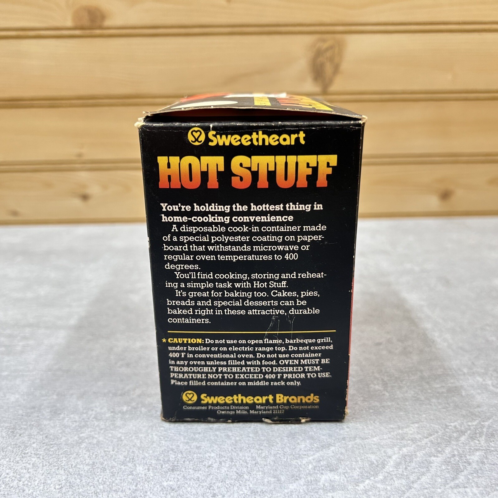 Vintage 80s Sweetheart Hot Stuff Tart Cups Oven or Microwave Disposable ...