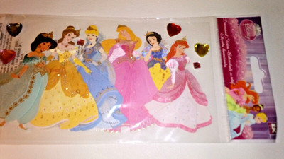 Disney Princess Stickers EK Success Scrapbooking Cinderella Snow White ...