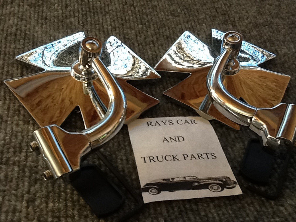 NEW PAIR OF MALTESE STYLE PEEP SIDE VIEW MIRRORS ! | eBay