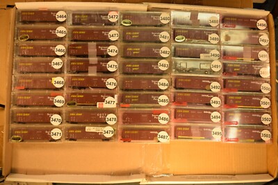 N Scale 50' BOX CAR SP SOUTHERN PACIFIC ALL DIFFERENT NUMBERS sold ...