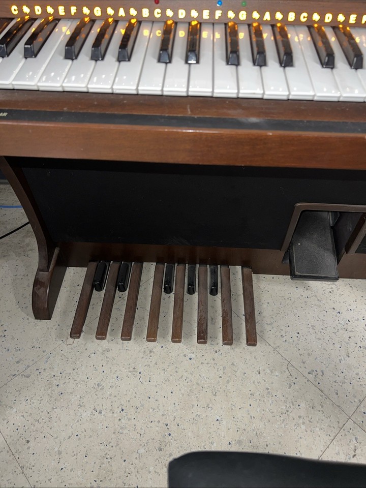 Lowrey Organ Holiday A300 Holiday Classic Dark Wood Touch Bar & USB ...