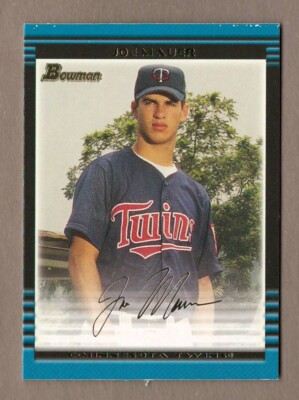 JOE MAUER 2002 Bowman GOLD Parallel Card RC #379 Rookie Minnesota Twins ...