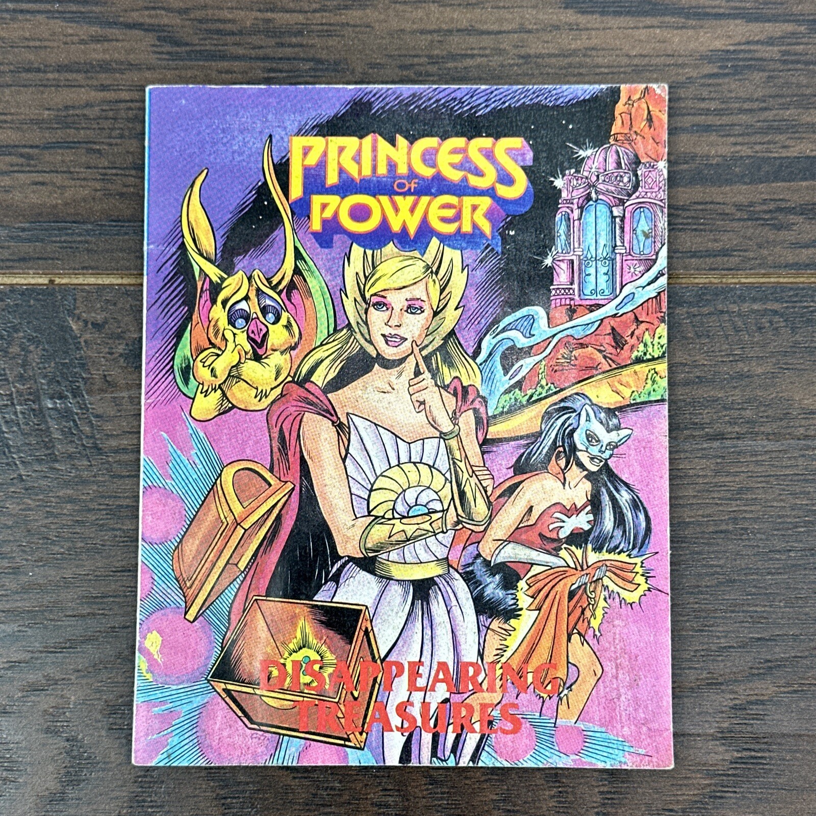 Vintage 1984 She-Ra Princess of Power Mini Comic Book DISAPPEARING ...