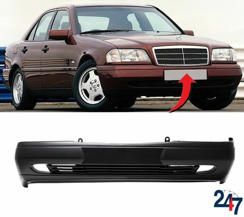 FRONT BUMPER WITH CENTER MOULDING FOR MERCEDES BENZ C W202 93-96 | eBay