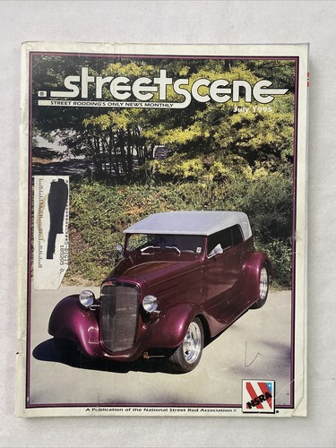 1995 July, Streetscene Magazine, 19th Annual NSRA Western Nationals ...