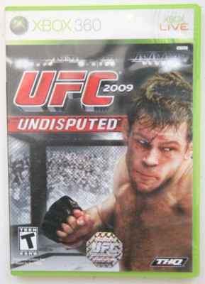 UFC Undisputed 2009 Xbox 360 Video Game Ultimate Fighting Championship ...
