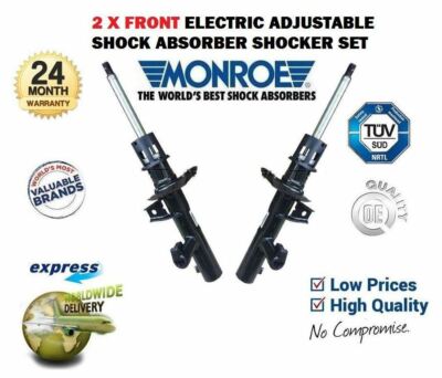 FOR VW PASSAT CC TIGUAN 3C0413031D 2X FRONT ELECTRIC ADJUST SHOCK ...
