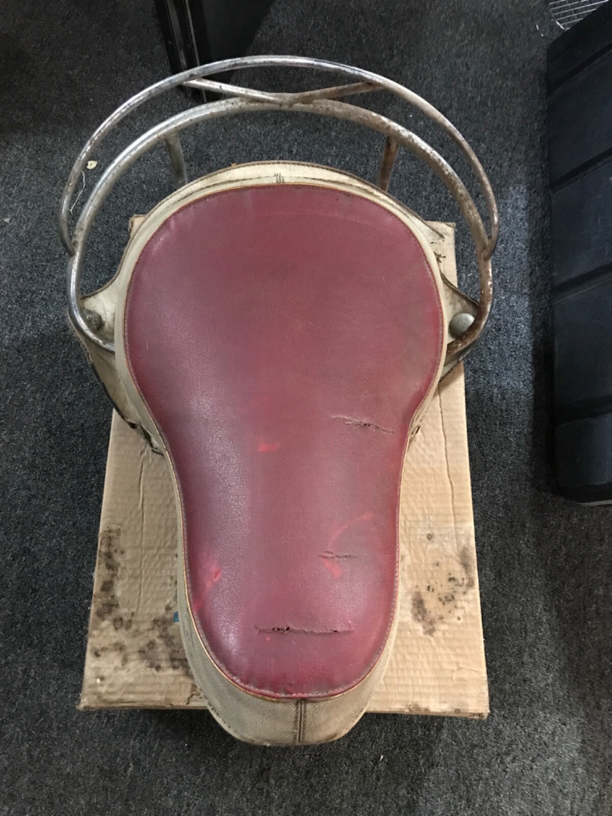 Vintage Harley-Davidson Panhead Knucklehead Buddy Solo Seat | Genuine ...