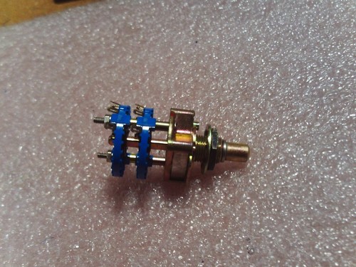 UNIDEX / SYPRIS ROTARY SWITCH PART # 521595-0007 NSN: 5930-01-122-5083 ...