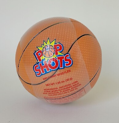 Vintage 1997 Richardson Joyco POP SHOTS 2.5” Candy Container ORANGE ...