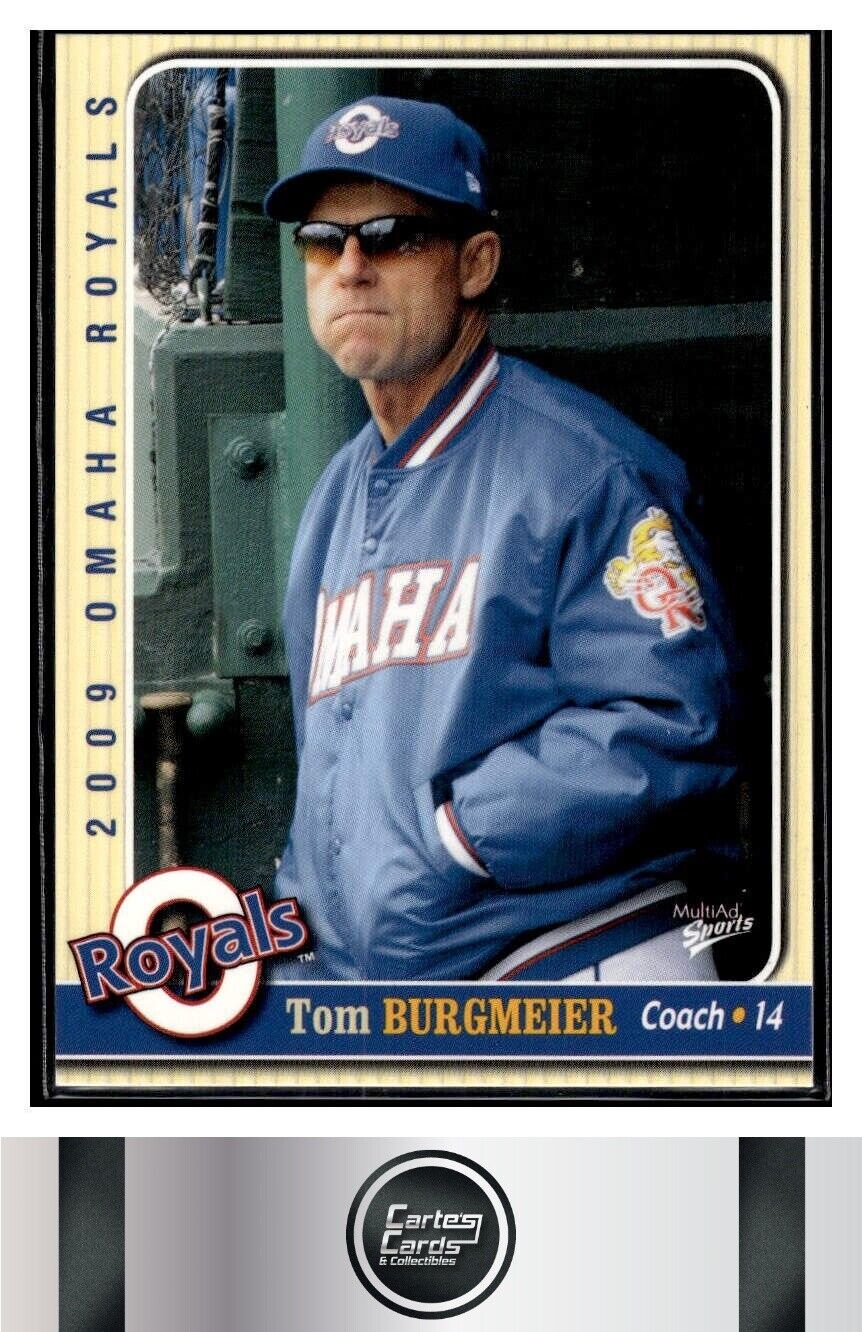 Tom Burgmeier 2009 Multi-Ad Omaha Royals #25 Kansas City | eBay