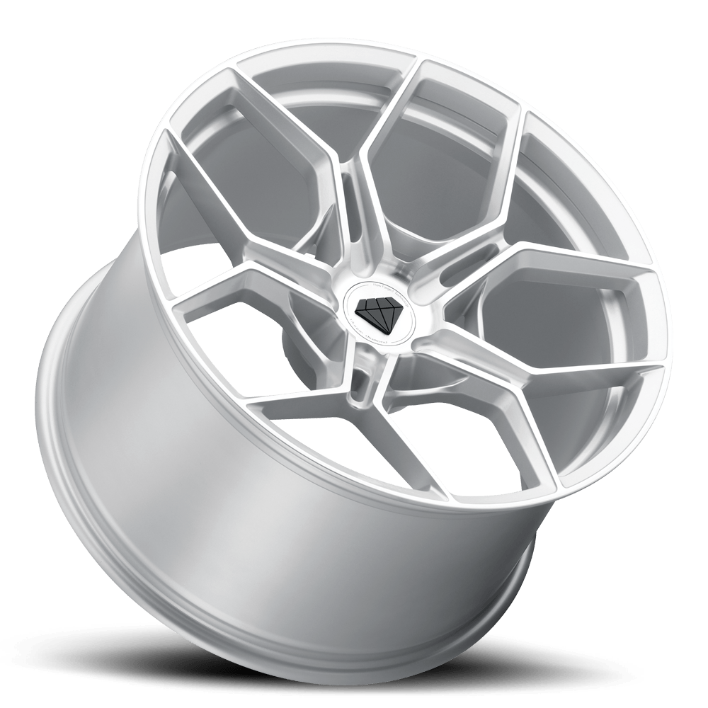 BD-F25 BRUSHED SILVER WHEELS RIMS 19X8.5 20X11 FOR CORVETTE C8 STINGRAY ...