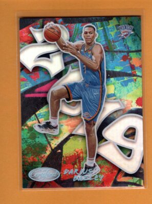2019-2020 panini certified Graffiti RC no.21 DARIUS BAZLEY thunder Okc ...