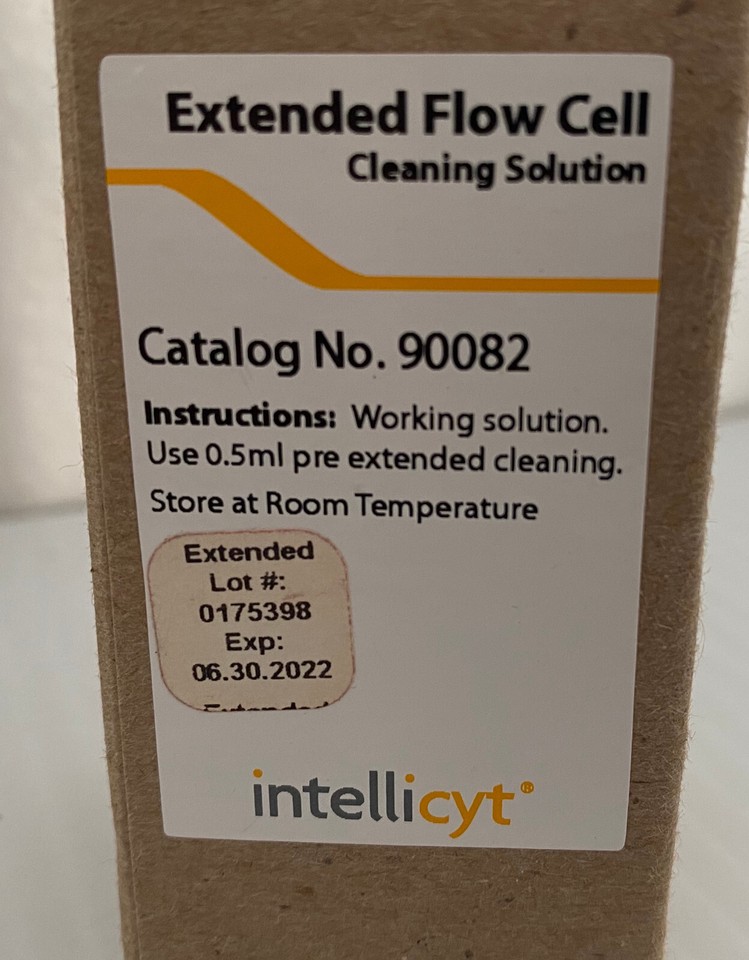 Sartorius intellicyt Extended Flow Cell Cleaning Solution Cat. 90082 | eBay