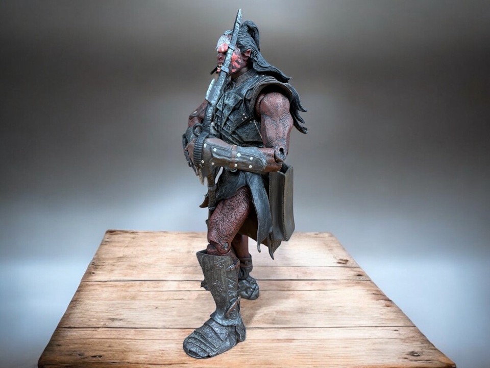 Lord Of The Rings LURTZ URUK-HAI Toy Biz Action Figure W/ Bow Fellowship Series | eBay