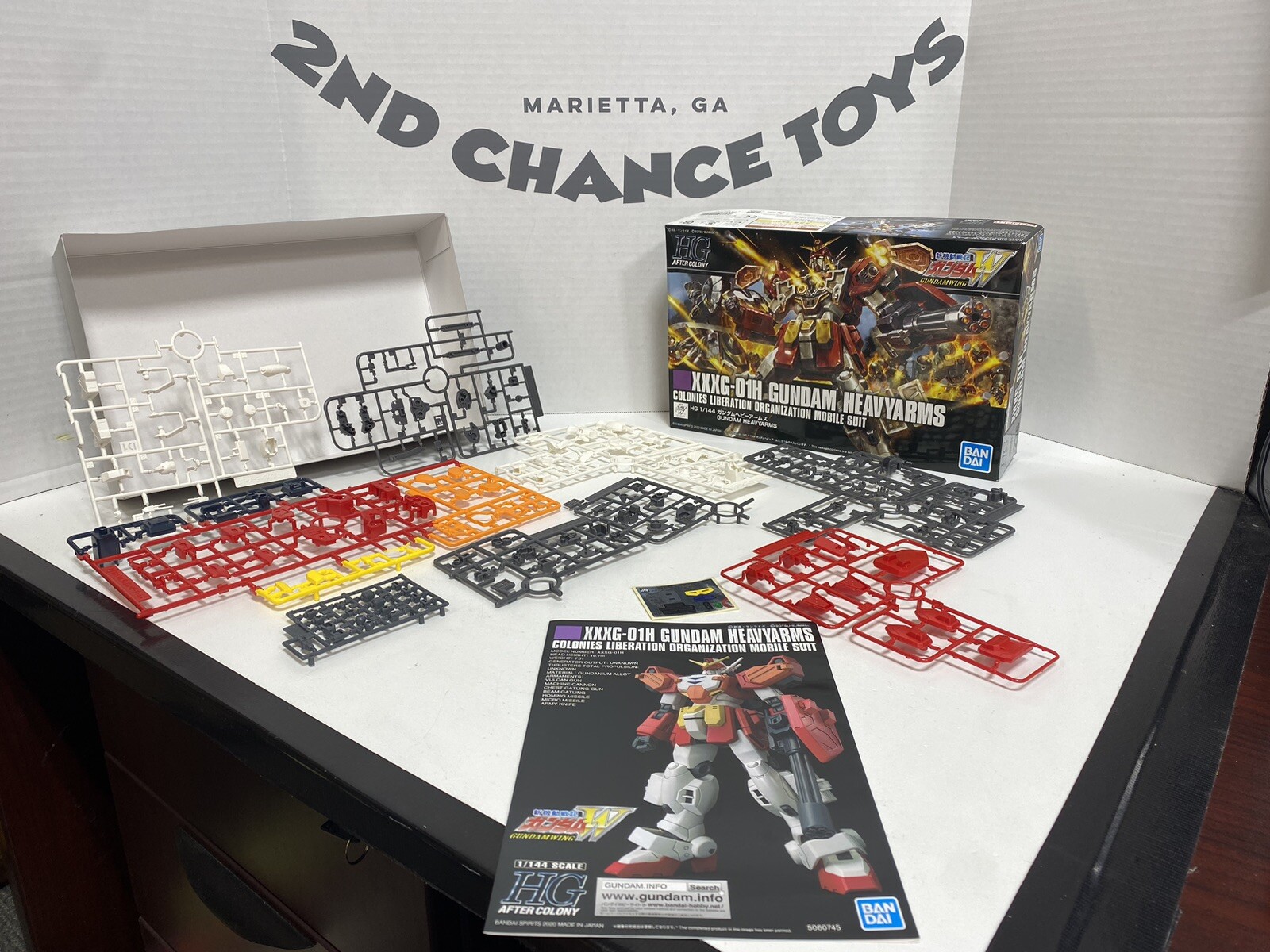 Gundam HG After Colony #236 XXXG-01H Gundam Heavyarms Model kit 1/144 ...