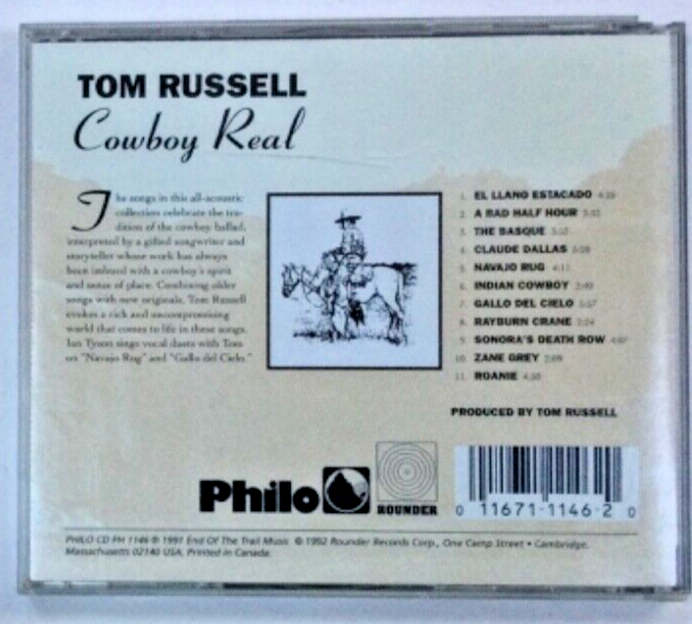 Cowboy Real by Tom Russell (CD, Jan-2005, Philo) for sale online | eBay